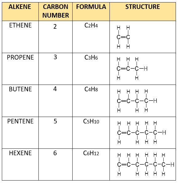 Organic Chemistry I - Alkenes - December 2025